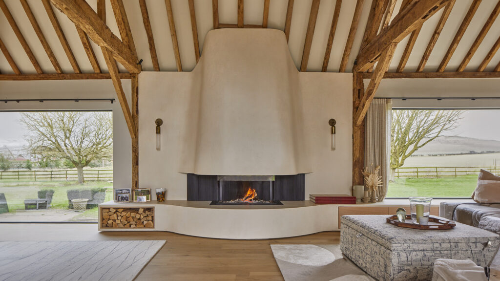 Barn Conversion Open Plan Living Modern - Milton Architects
